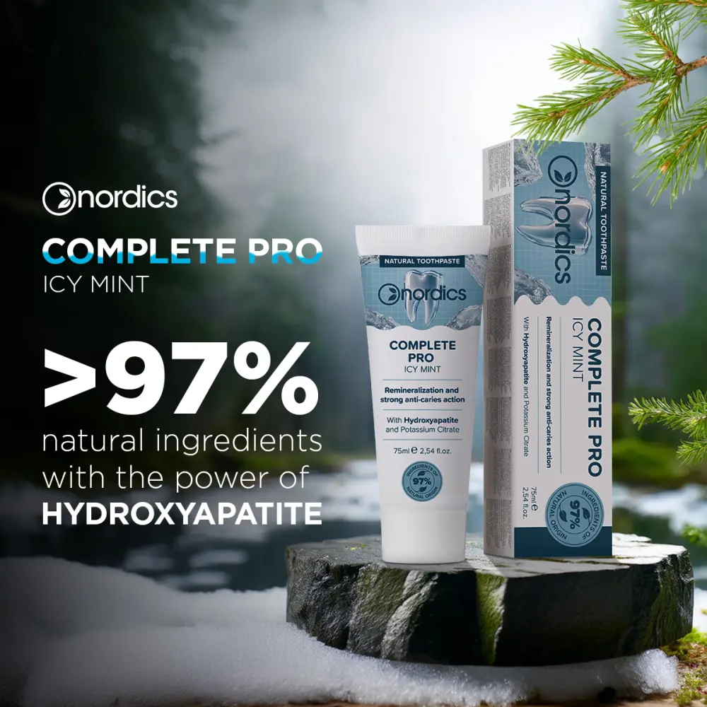 Nordics Organic Care Réparation Dentifrice Complete Pro Glacée-Menthe ...