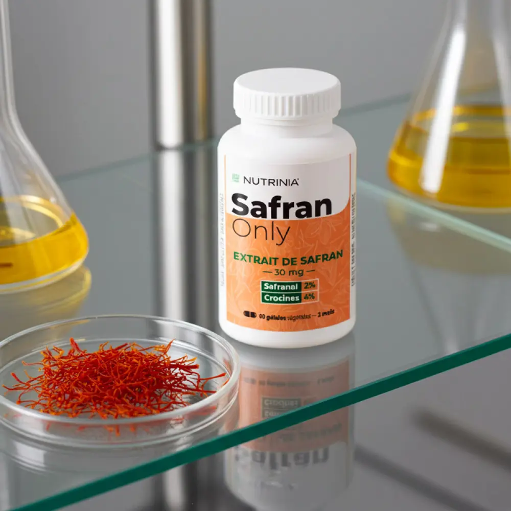 Safran Only - Extrait de Safran 30 mg - Equilibre émotionnel
